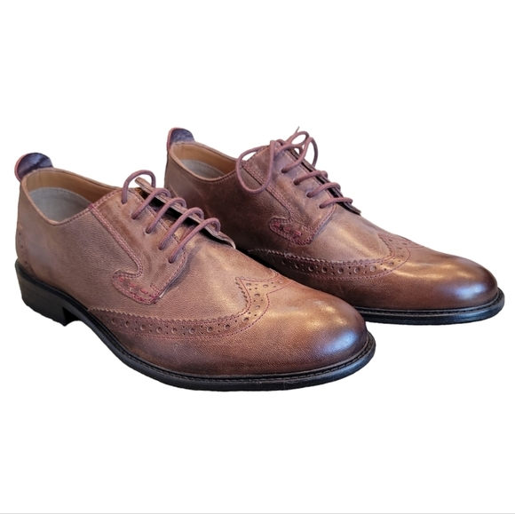 Thomas & Vine | Shoes | Thomas Vine Uriah Genuine Leather Cognac ...